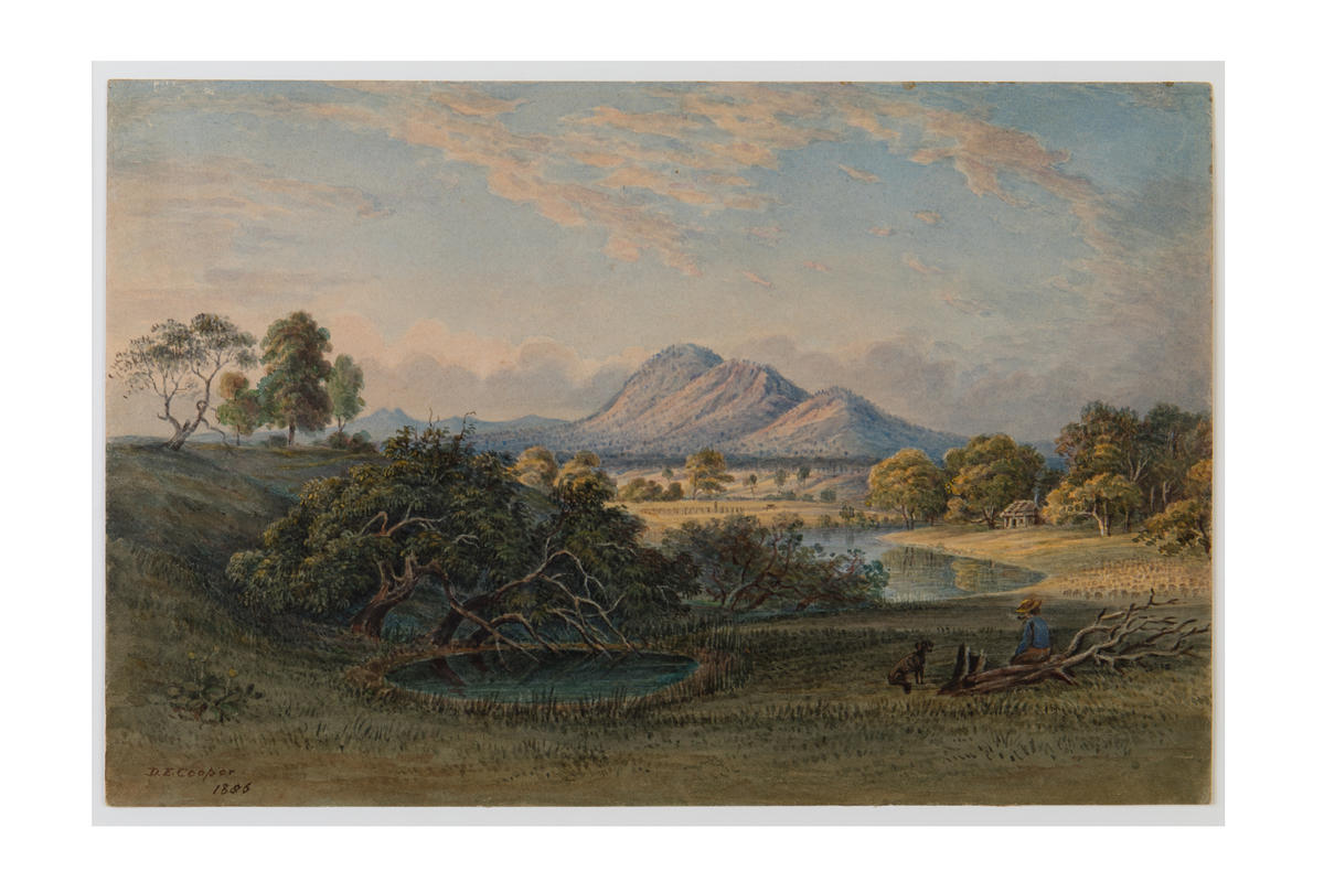 View of Mt Emu, Victoria - Tamworth Regional Gallery